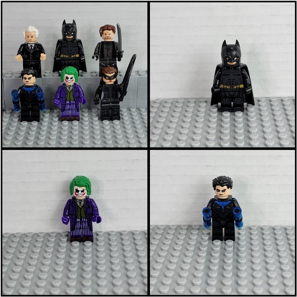 Toys | New Lot Of 6 Dc Batman Joker Cat Woman Nightwing Ras Al Ghul ...